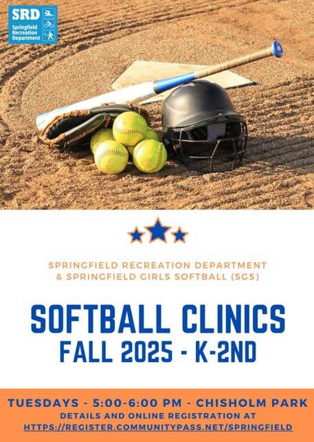 Fall Softball Clinics for K-2nd Graders | Township of Springfield, NJ